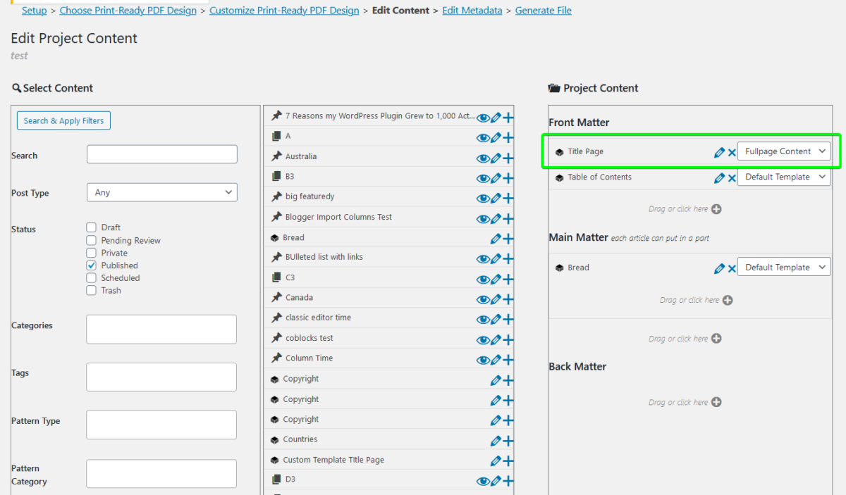 How to Customize your Project’s Title Page – Print My Blog