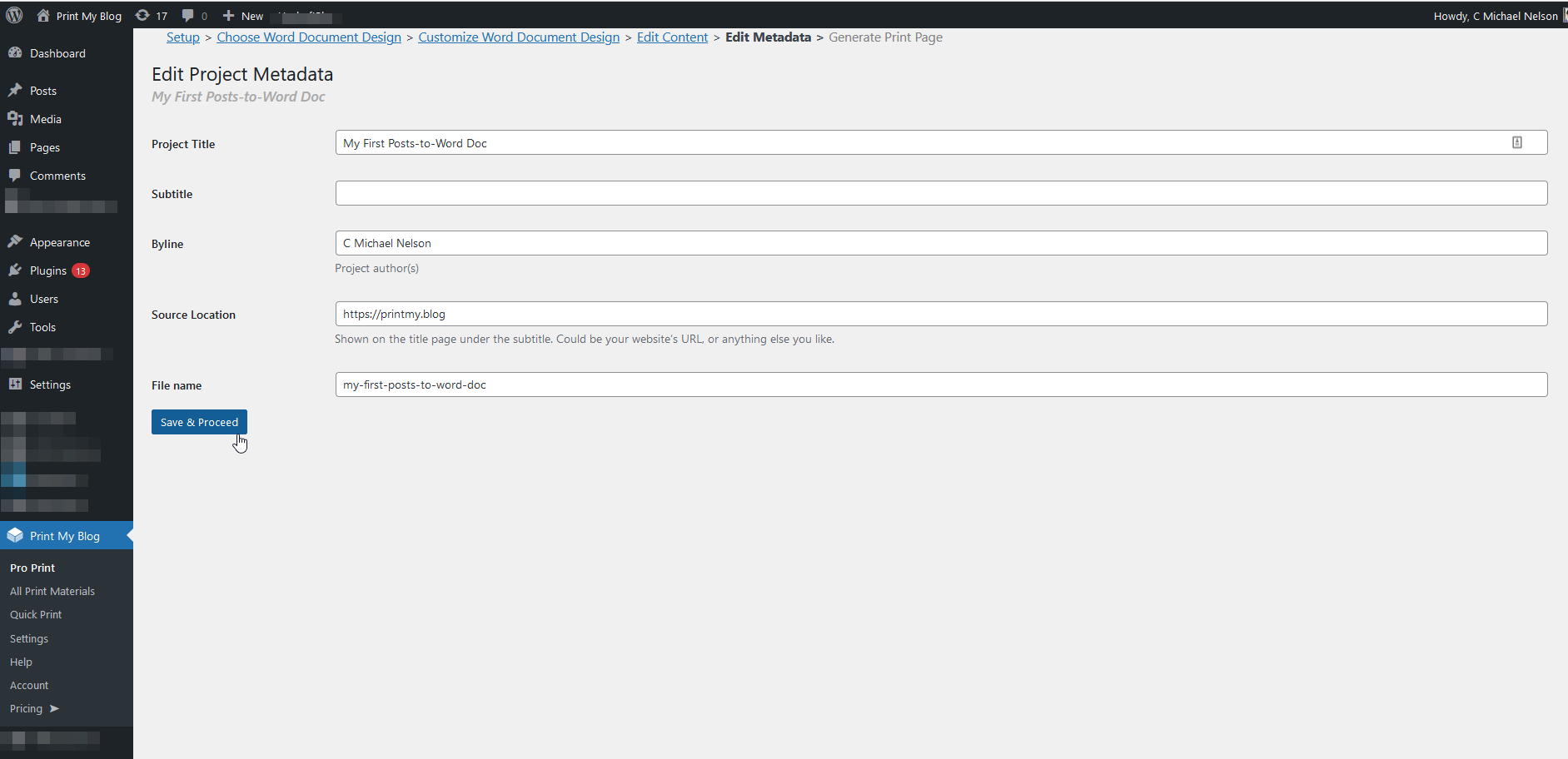 How to Make Word Documents in WordPress – Print My Blog